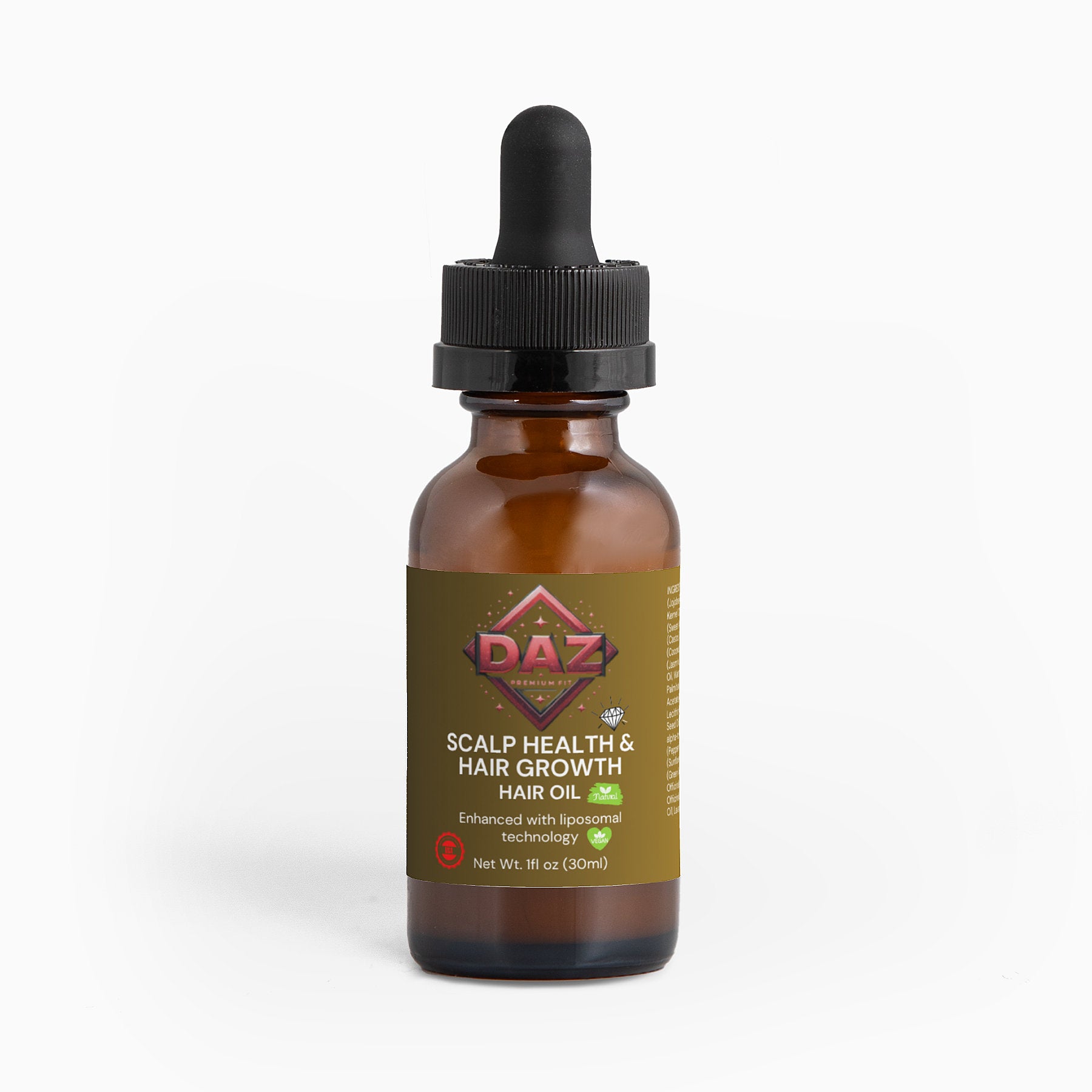 DAZ Premium Fit Hair Oil for Scalp Health and Hair Growth – DazPremiumFit